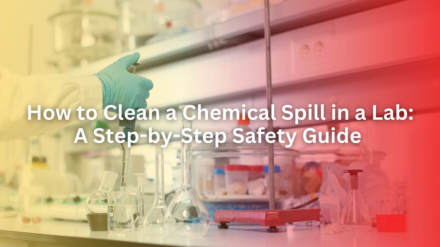 How to Clean a Chemical Spill in a Lab: A Step-by-Step Safety Guide
