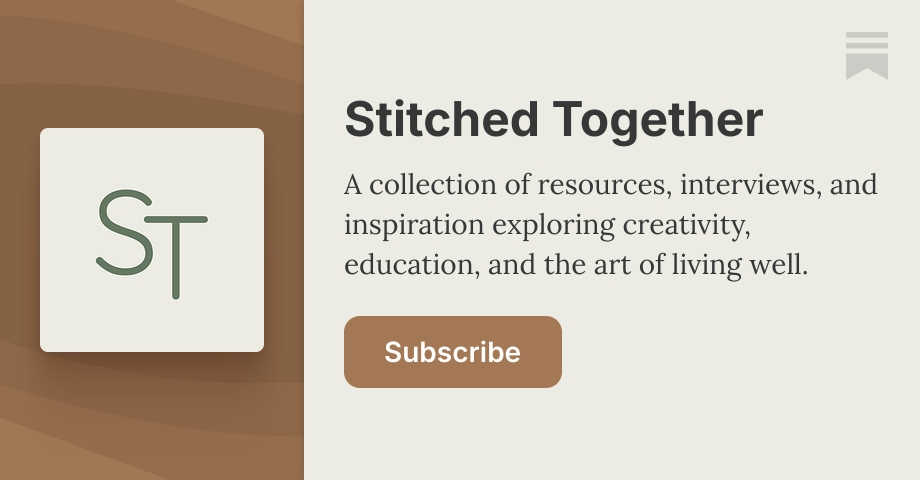 Stitched Together | Rachel Kovac | Substack