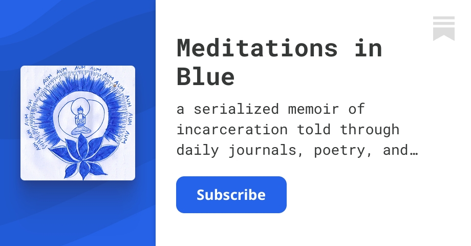 Meditations in Blue | anyakara | Substack