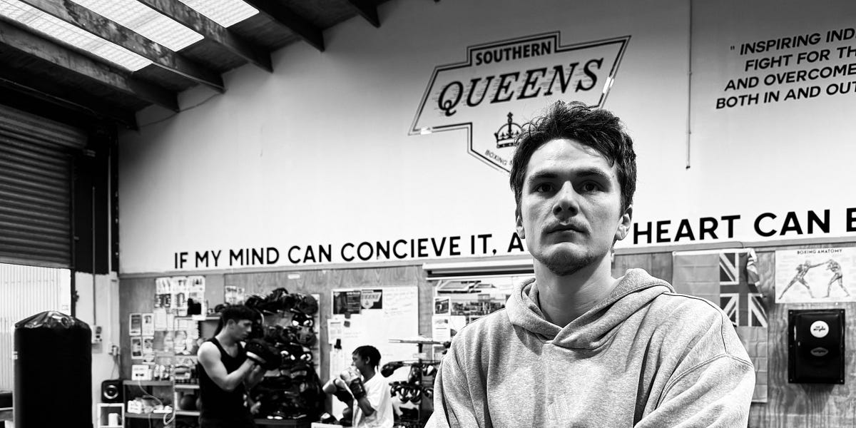How boxing helped Brody find purpose - by Nathan Burdon