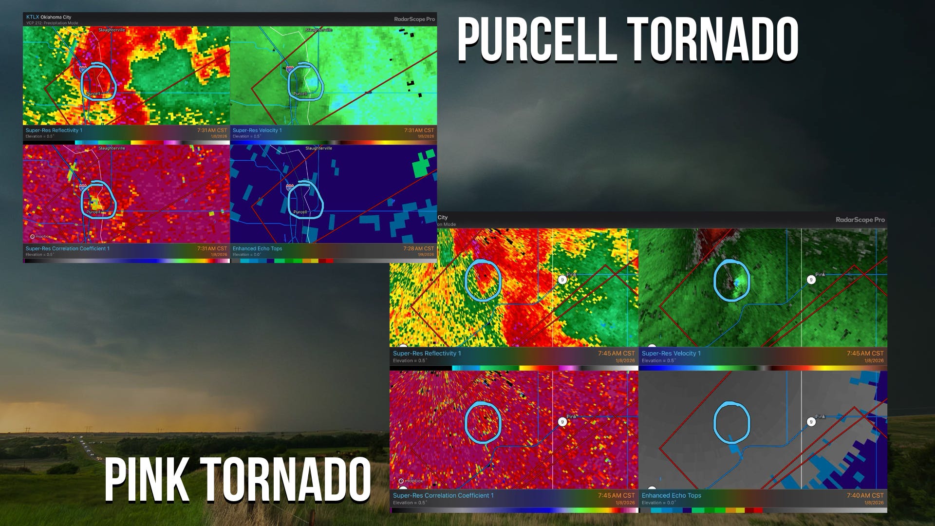 The First Tornadoes of the Year in Oklahoma: Analysis