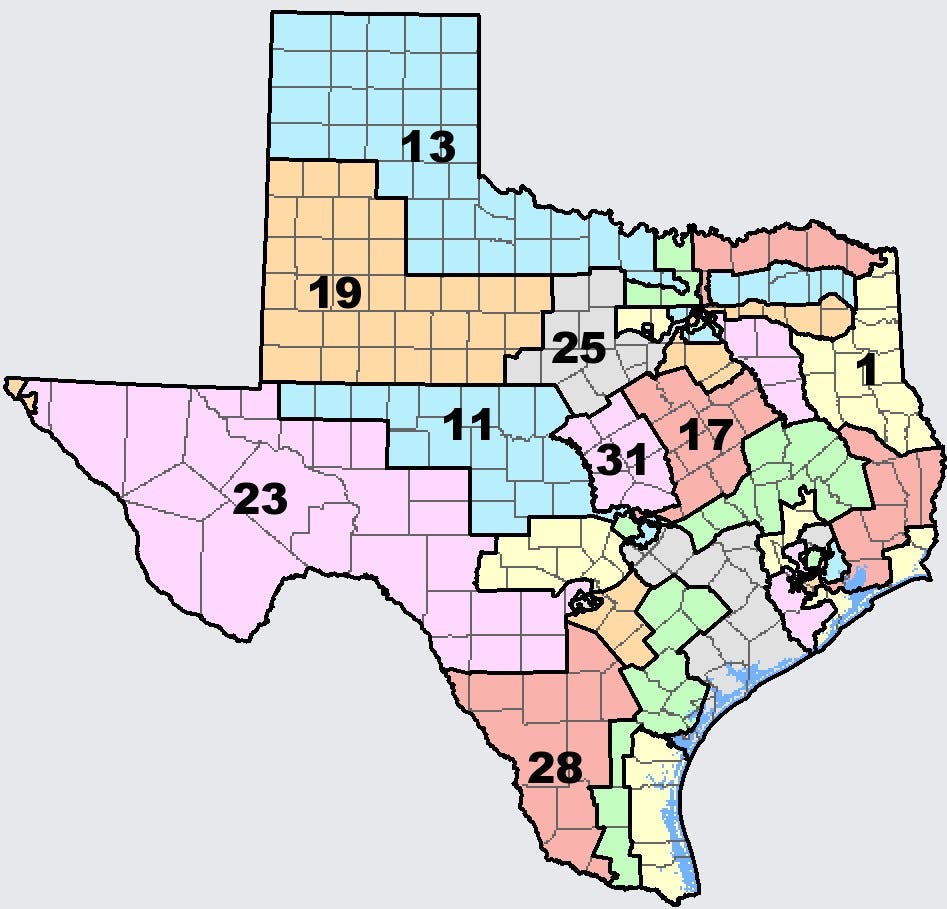 Texas Mid-Decade Redistricting in 2025 - Daily Kos