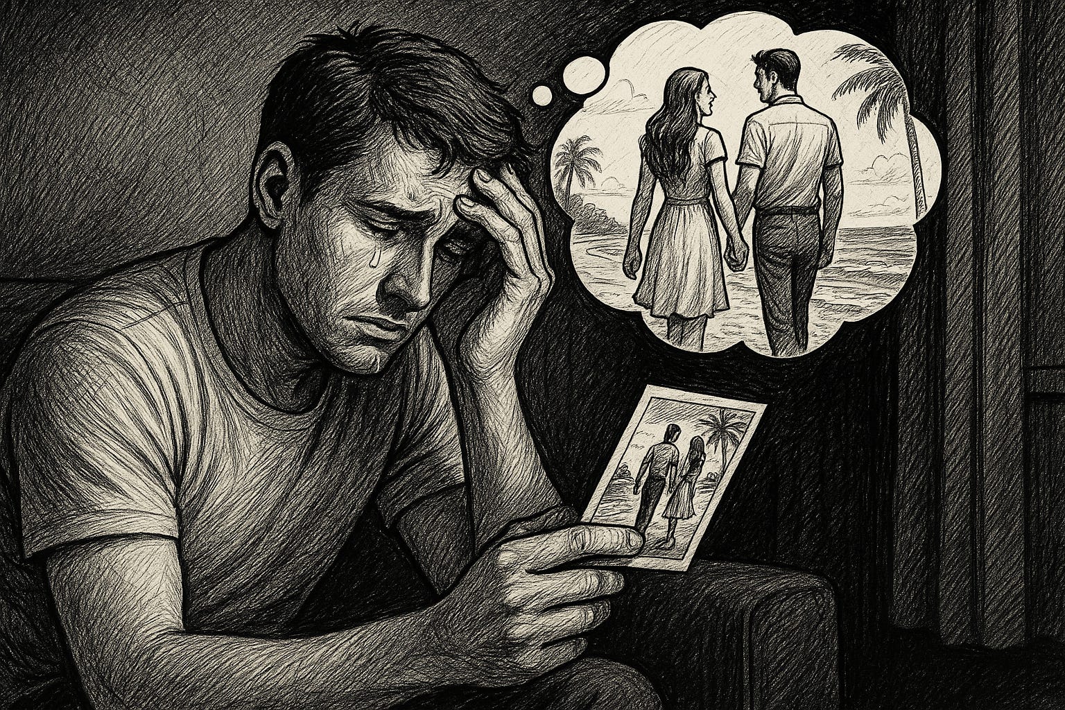 5 PASOS PARA DEJAR DE LLORAR POR ESA MUJER Y SOLTARLA RÁPIDO