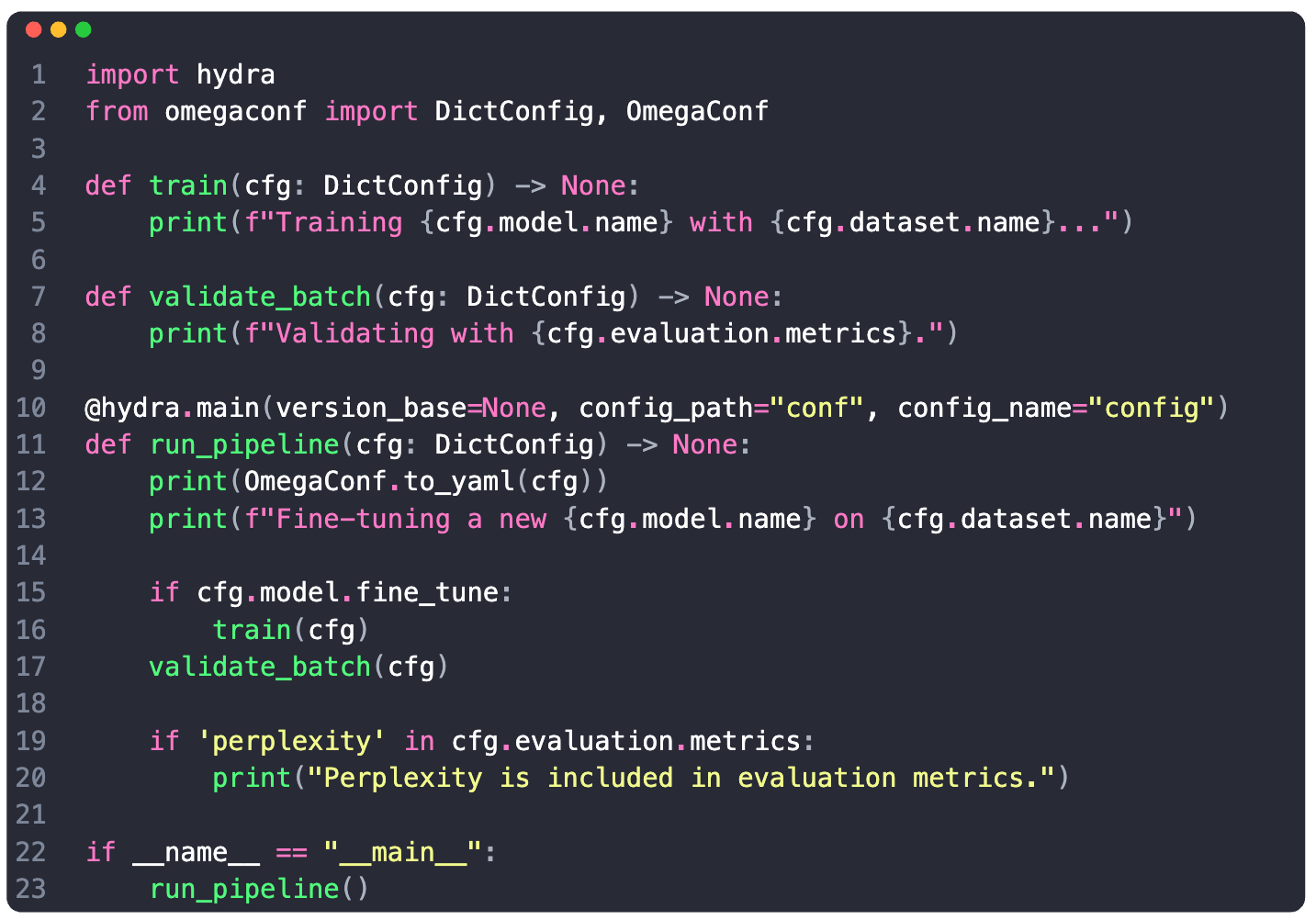 Mastering ML Configurations by leveraging OmegaConf and Hydra