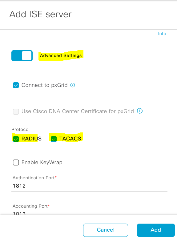 ISE and Cisco DNA Center integration - by Nguyen Tien Cuong