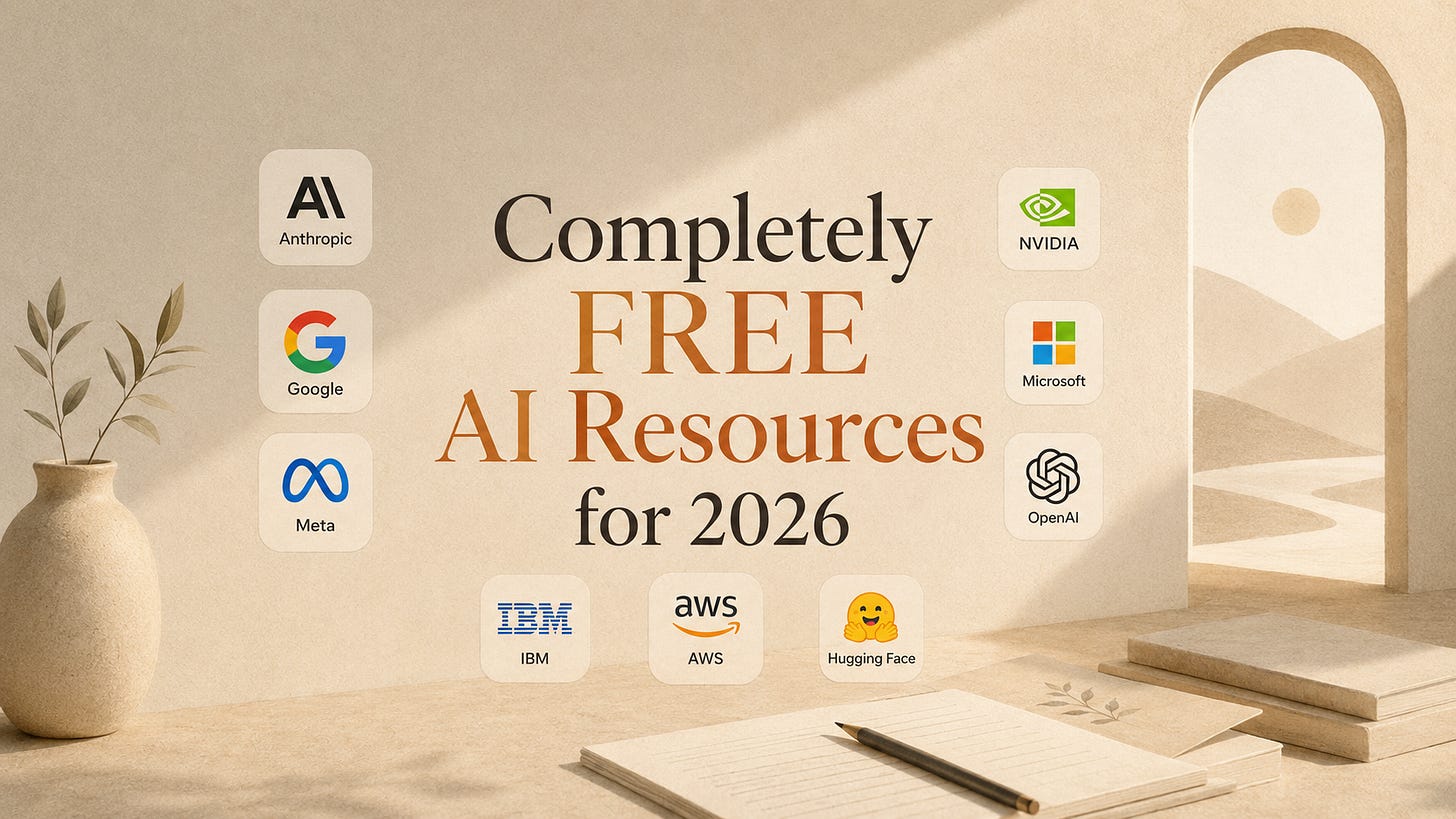 Bookmark This: The Free AI Learning Path for 2026