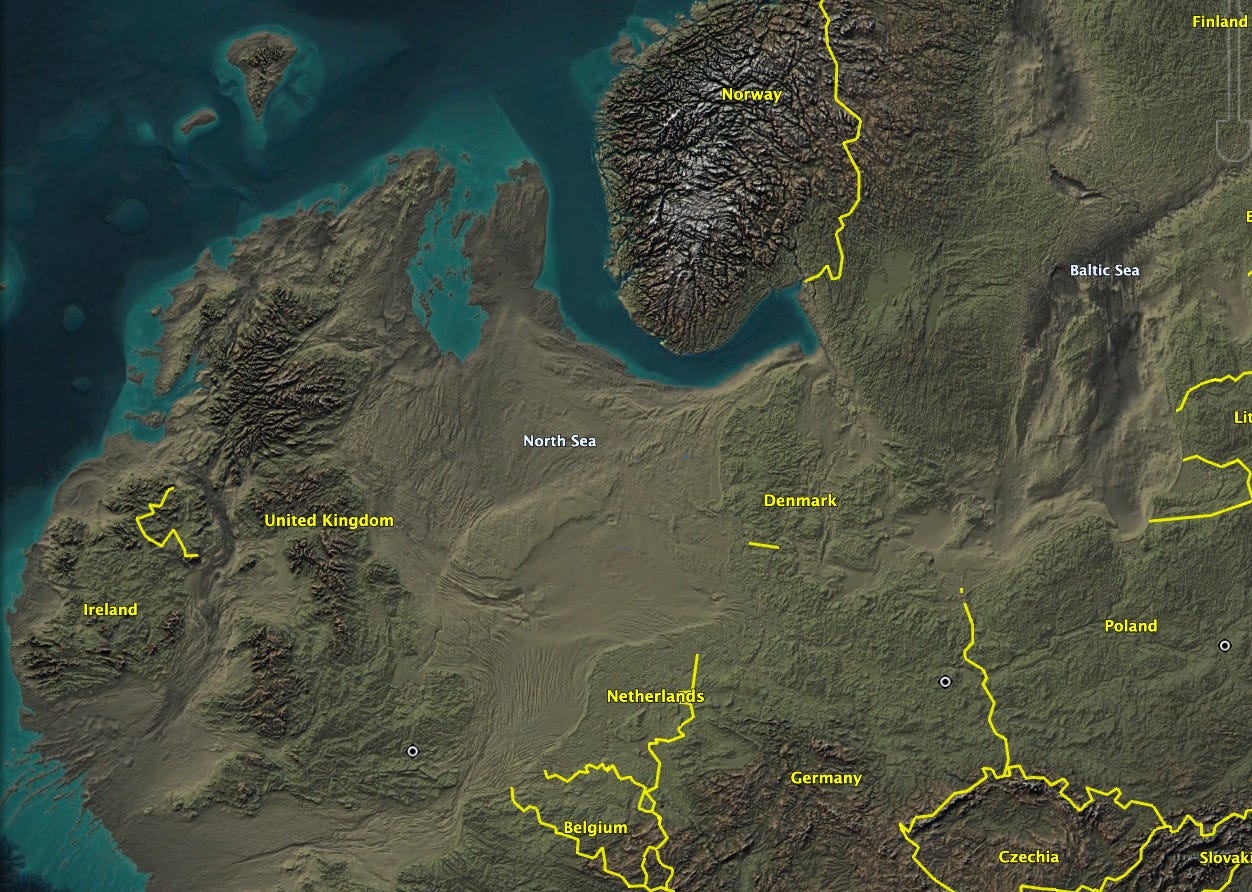 Middle-Earth's Last Remnant of Doggerland - by Andrew Henry