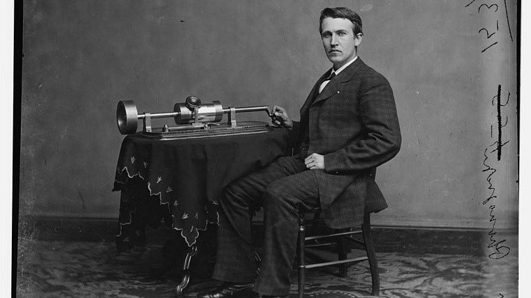 The Day a Machine Spoke: Edison’s Phonograph Stuns Scientific American