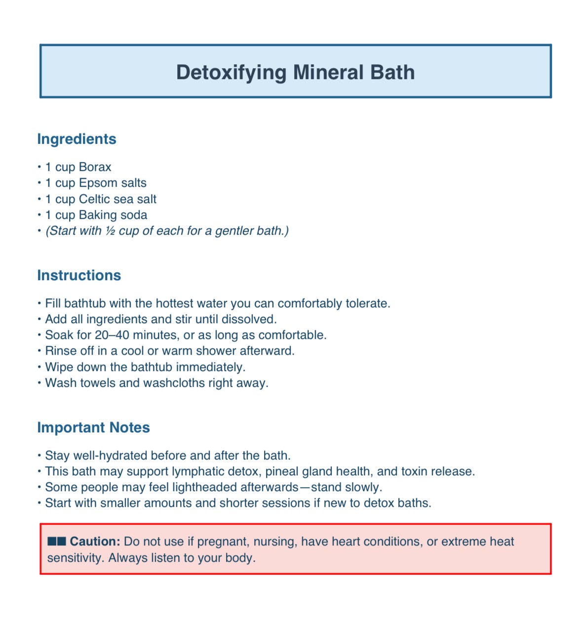 “Simple Soak, Big Benefits: Your Intro to Detox Baths”