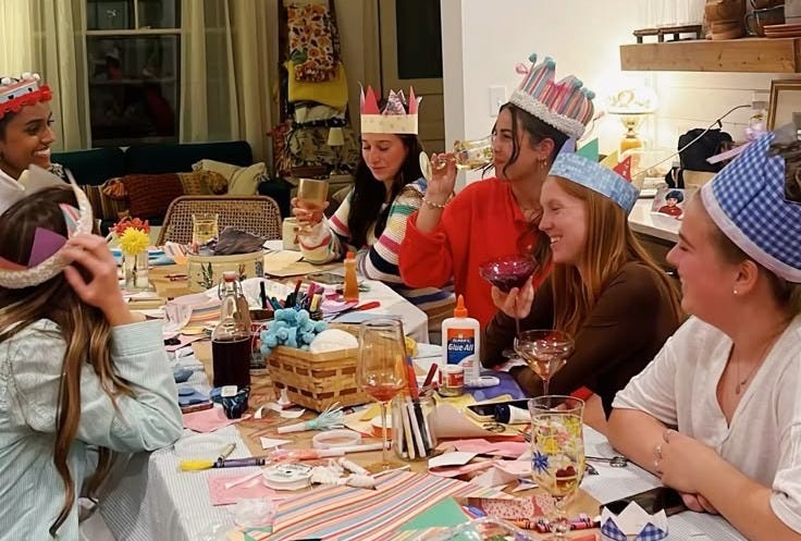 crafting for a soft life - by allie ailis - Reading Red