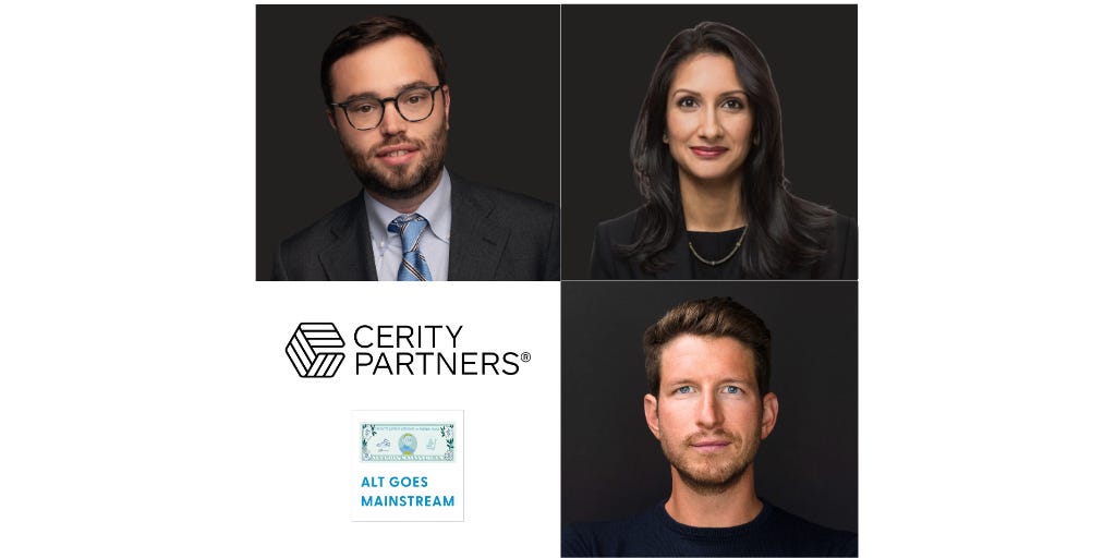 🎥 Cerity Partners' Tom Cohn and Amita Schultes - combining an OCIO with ...
