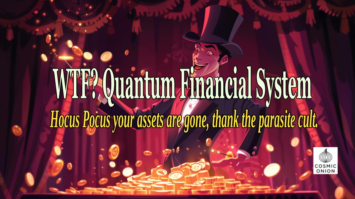 WTF? Quantum Financial System - The Cosmic Onion