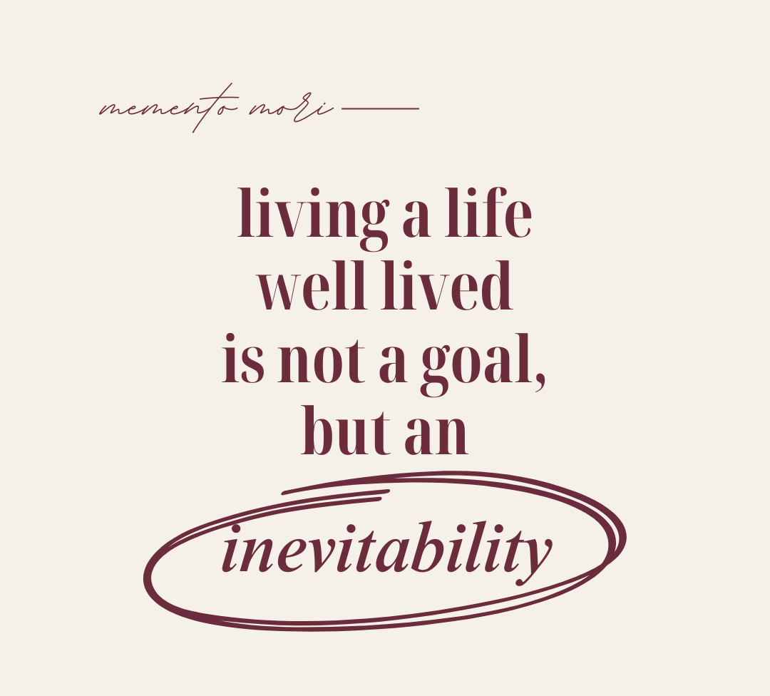 The Inevitabilities List: Stop Optimising Your Life and Start Living It