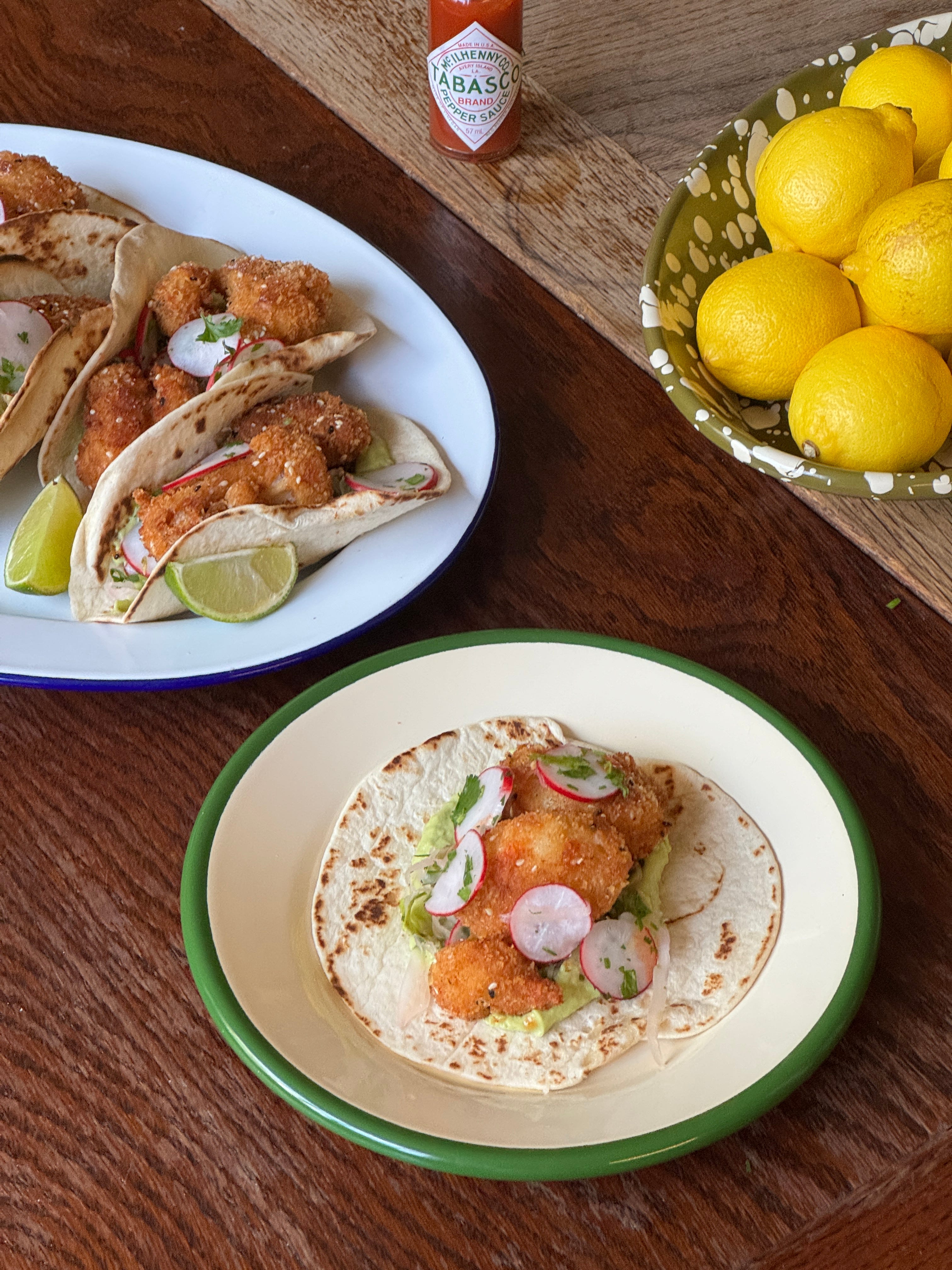 CRISPY COD CHEEK TACOS - The Late Plate by Rosie Kellett