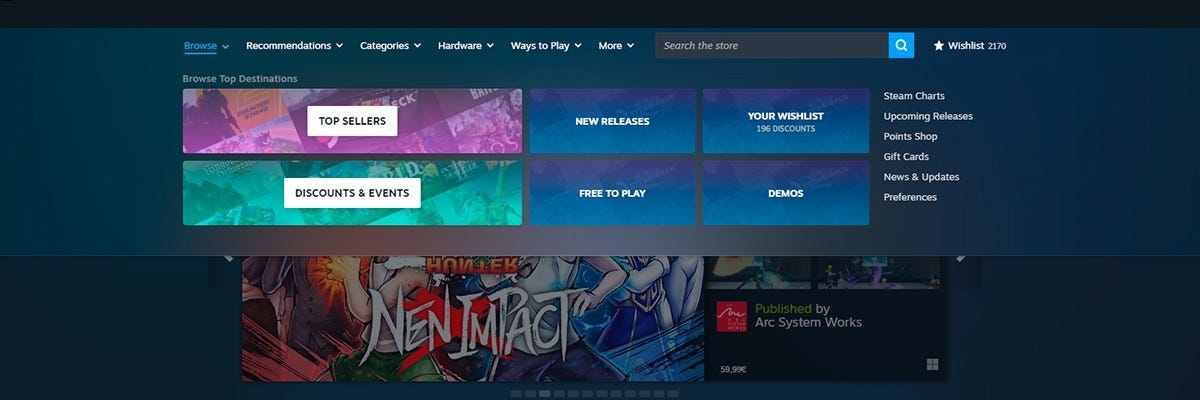Steam's new store interface: what you should know