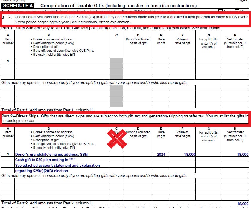 Gifts to 529 Plans: The Ultimate Guide to Form 709