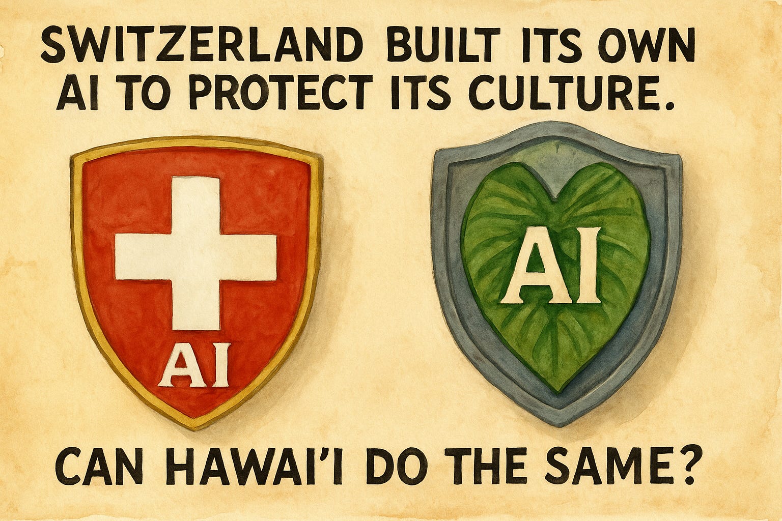 Switzerland Built Its Own AI to Protect Its Culture. Can Hawai‘i Do the ...