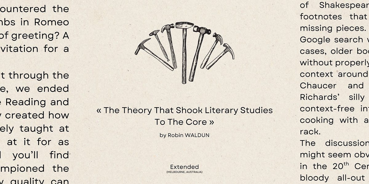 The Theory That Shook Literary Studies To The Core