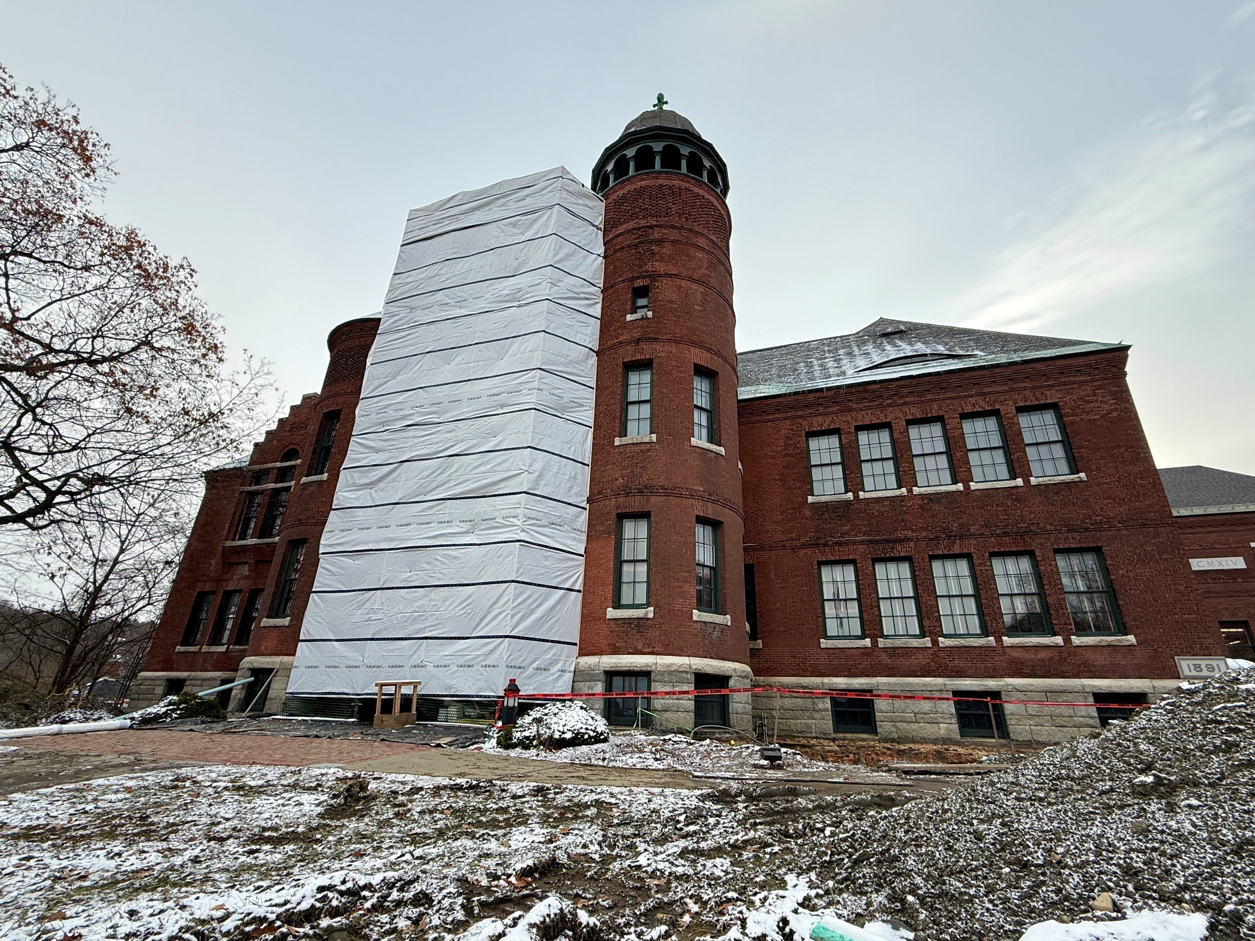 Construction at the Spaulding Building
