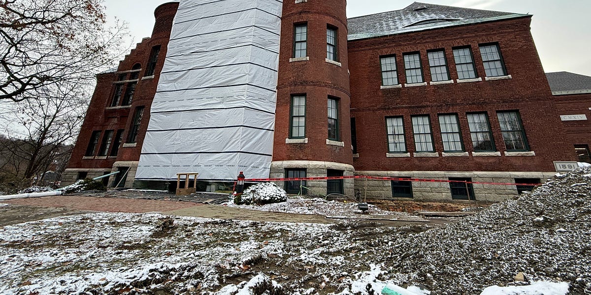 Construction at the Spaulding Building