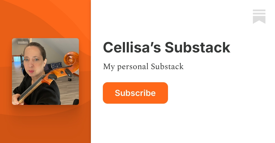 Cellisa’s Substack | Sound and Insight | Substack
