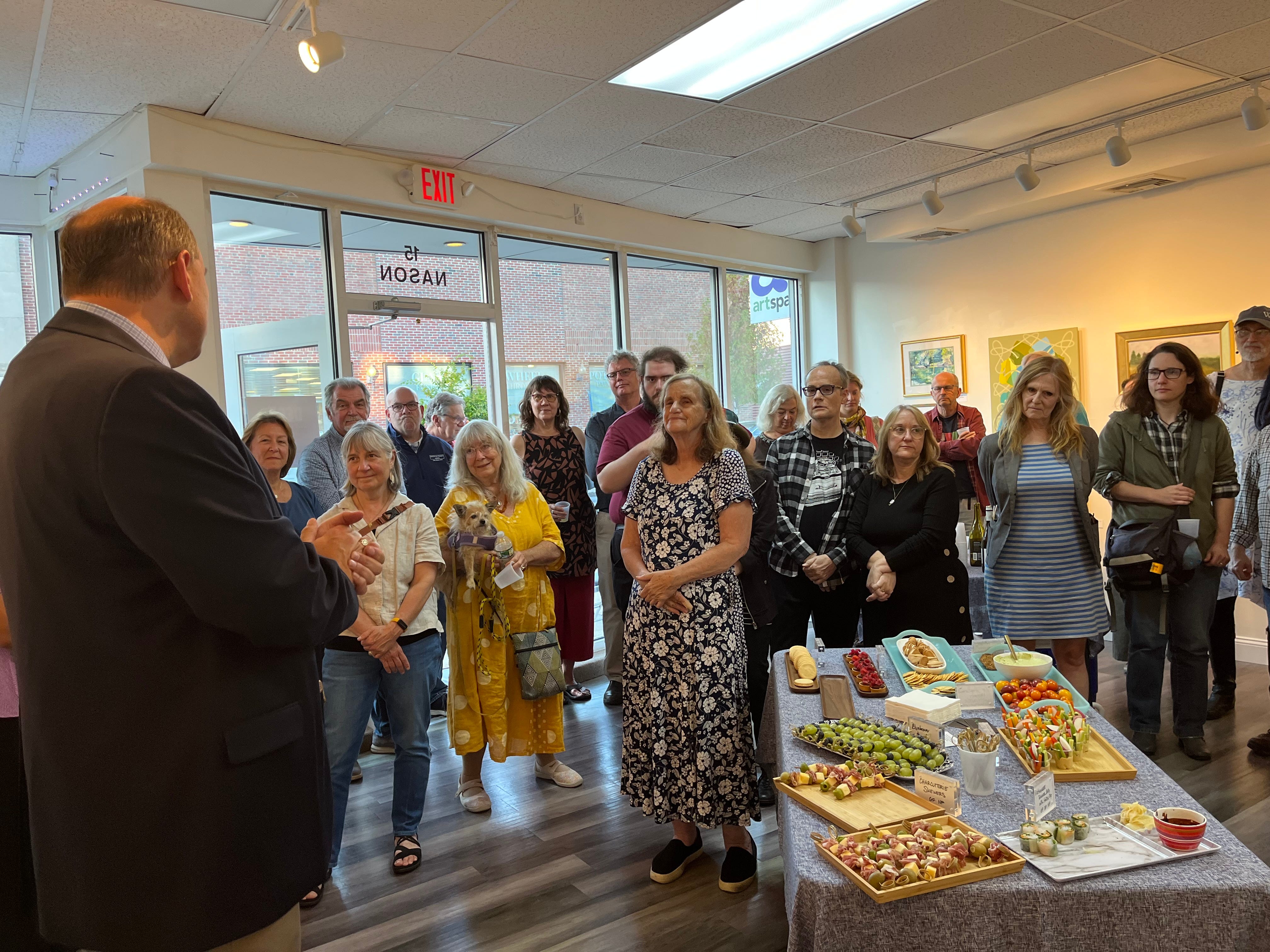 ArtSpace’s “Debut” Show Celebrates Art and Life in Downtown Maynard