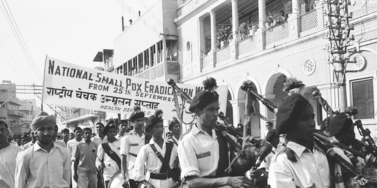 India’s farewell to smallpox - by Ming Yang