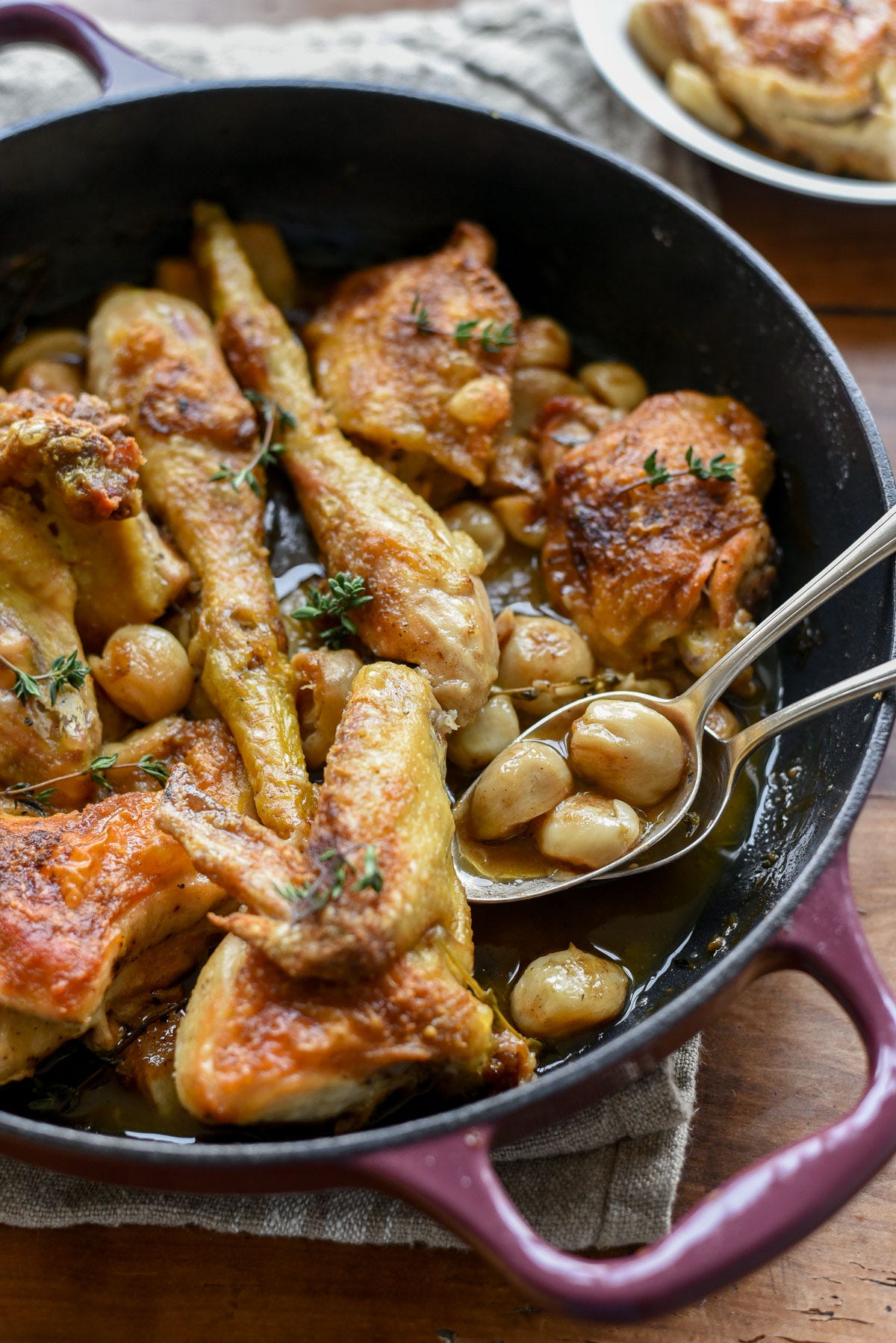40 Cloves of Garlic Chicken - by Audrey Le Goff