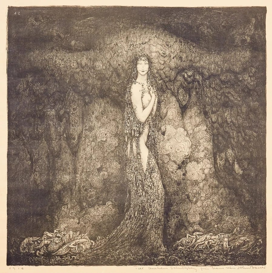 The Swedish Skogsrå - by Clara MacGauffin