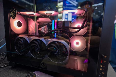 The MSI MEG Vision X AI is the first Nvidia RTX AI PC we’ve tested