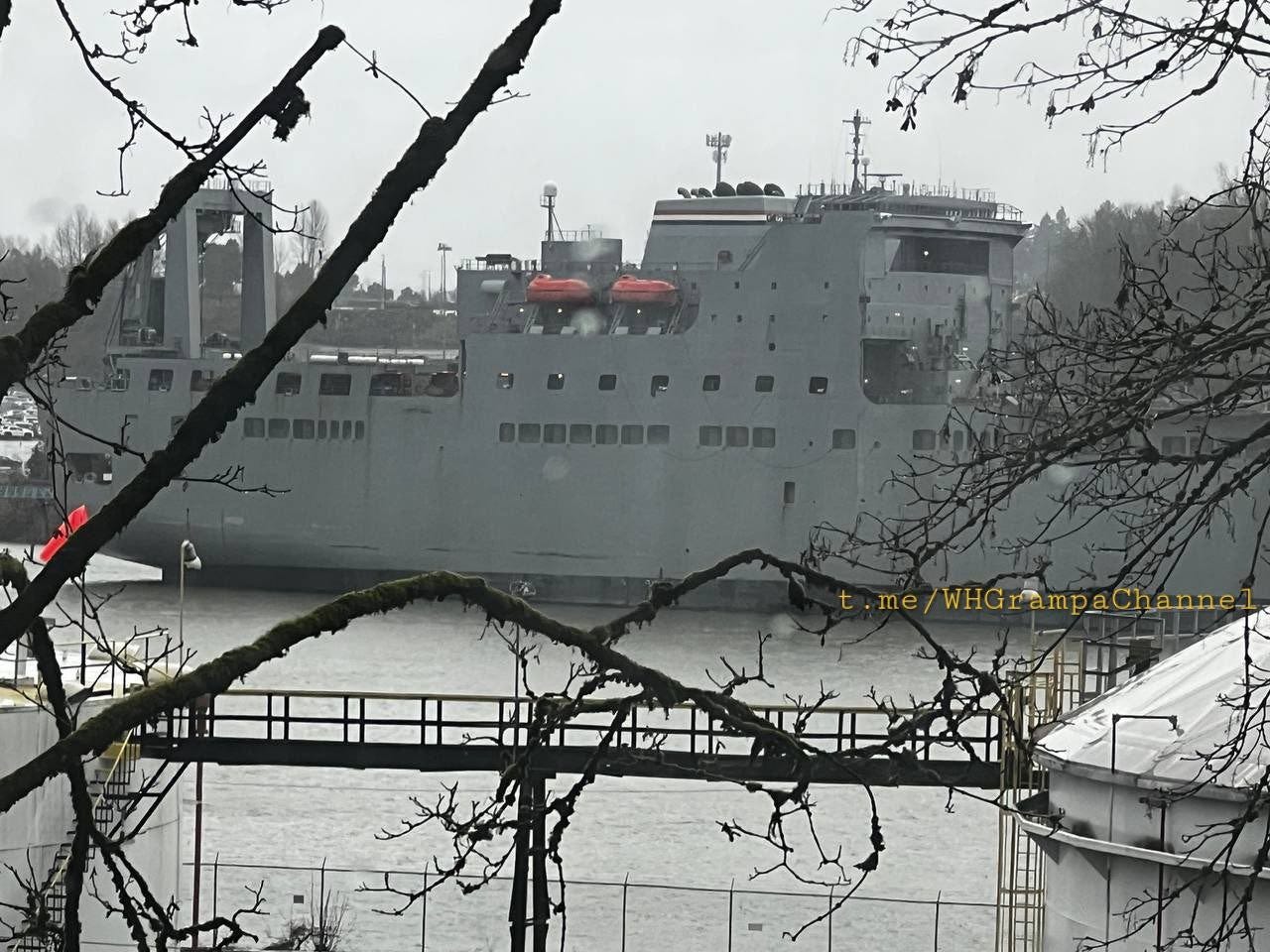WHATS THIS PRISON BARGE IN PORTLAND ? - by my name is ali
