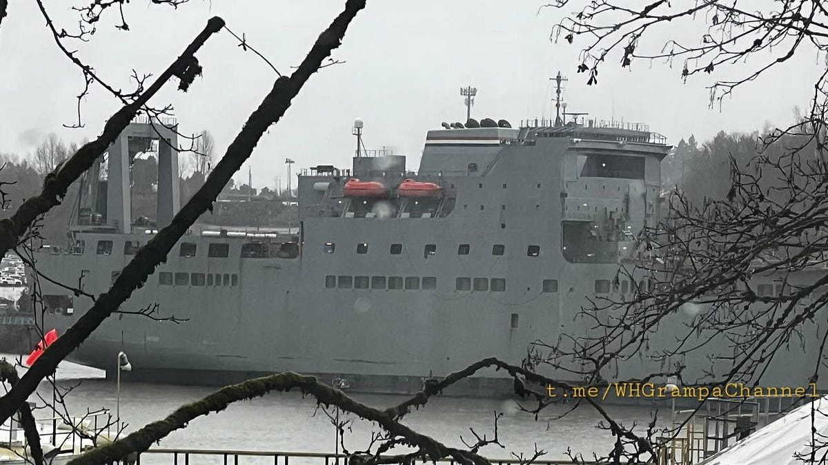 WHATS THIS PRISON BARGE IN PORTLAND
