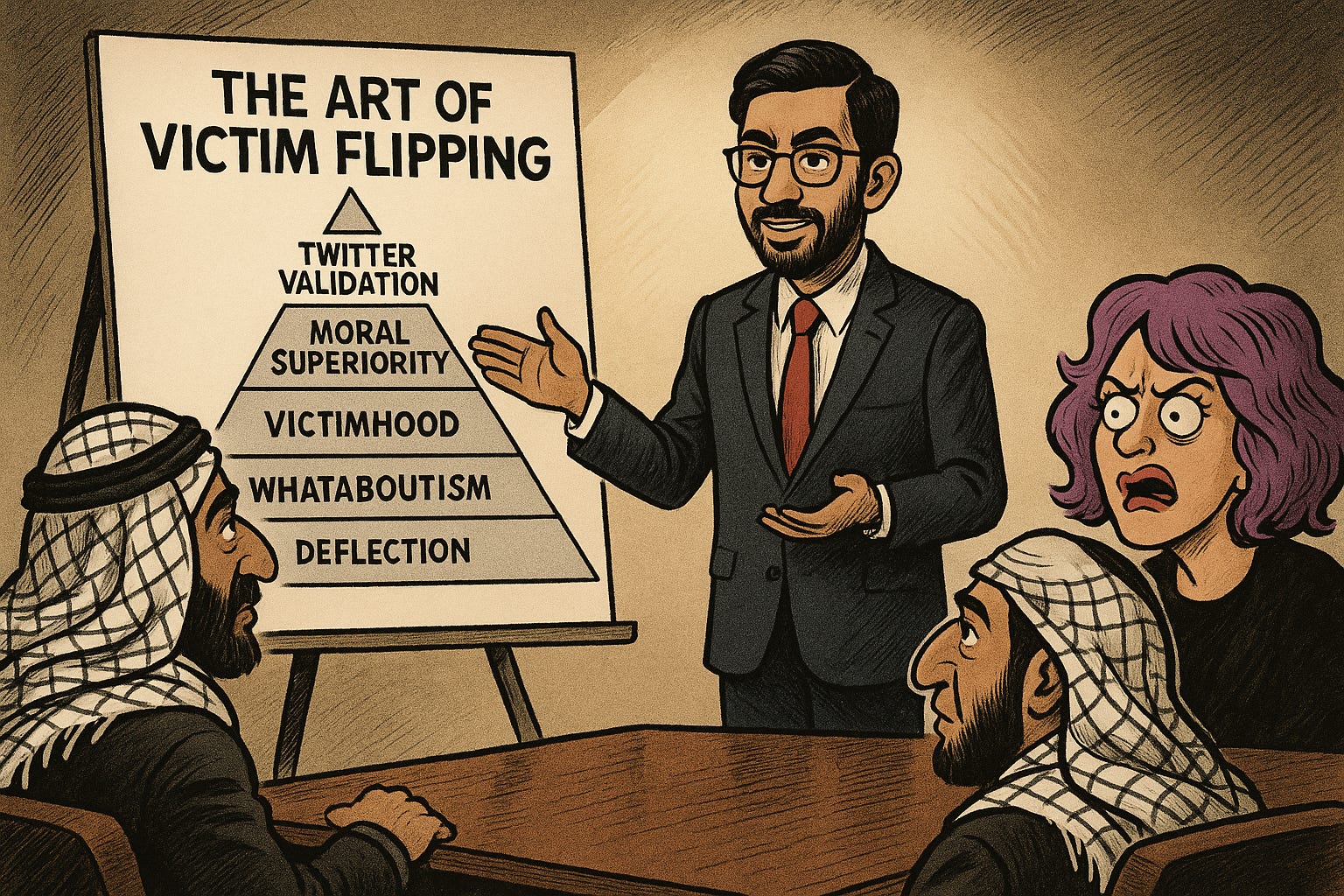 The Sacred Art of Victim Inversion