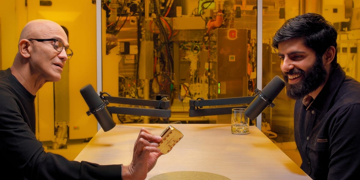 Satya Nadella — Microsoft’s AGI plan & quantum breakthrough