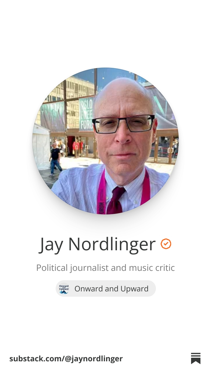 Jay Nordlinger | Substack
