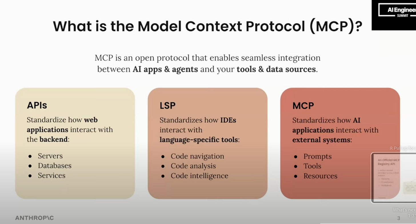 The 101 Guide to MCPs, APIs & Agents - by Thomas Bustos