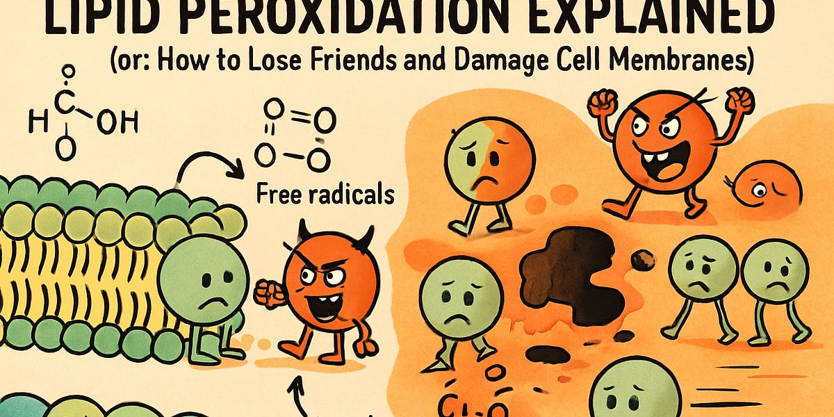 Lipid Peroxidation Explained (or: “How to Lose Friends and Damage Cell ...