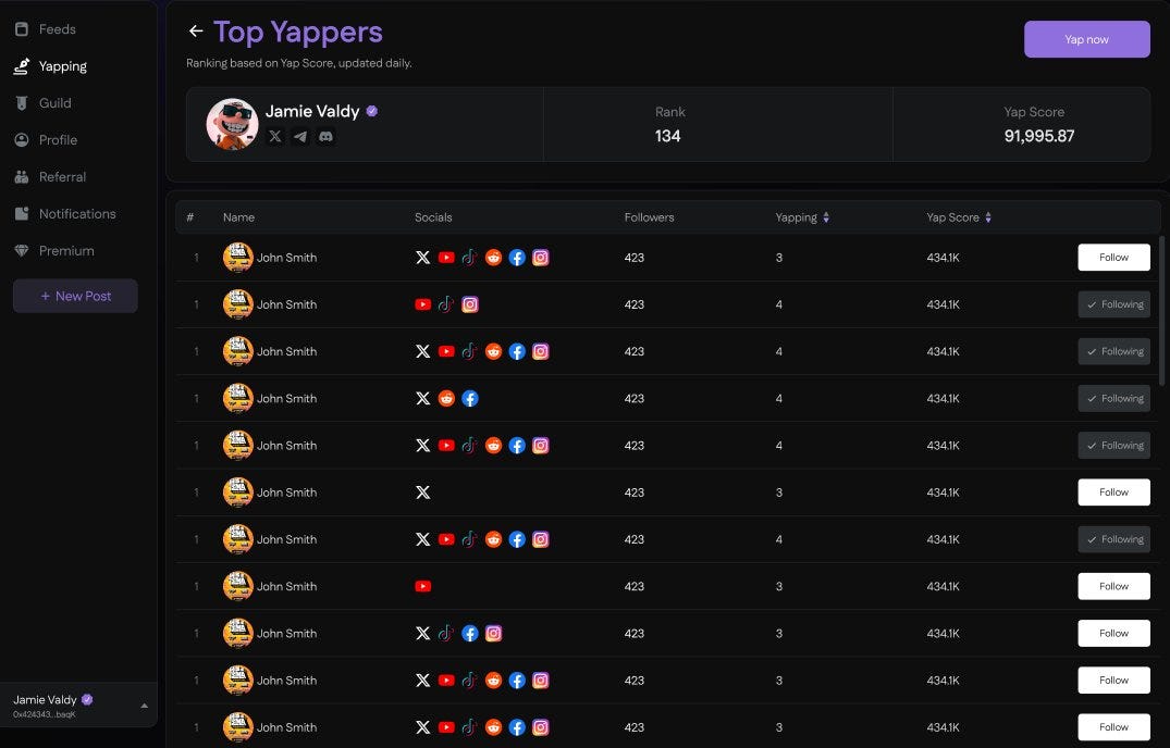 Yapping feature is LIVE - Ferra Newsletter