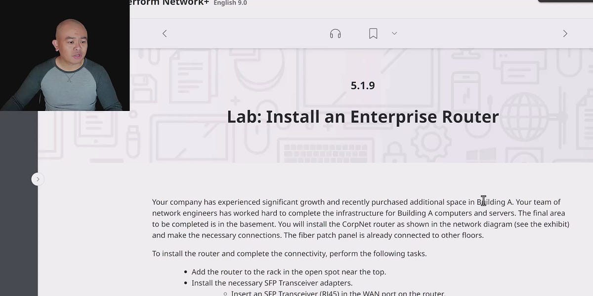 CompTIA Network+ Lab 5.1.9 + 5.3.4 - Jarrel Rivera