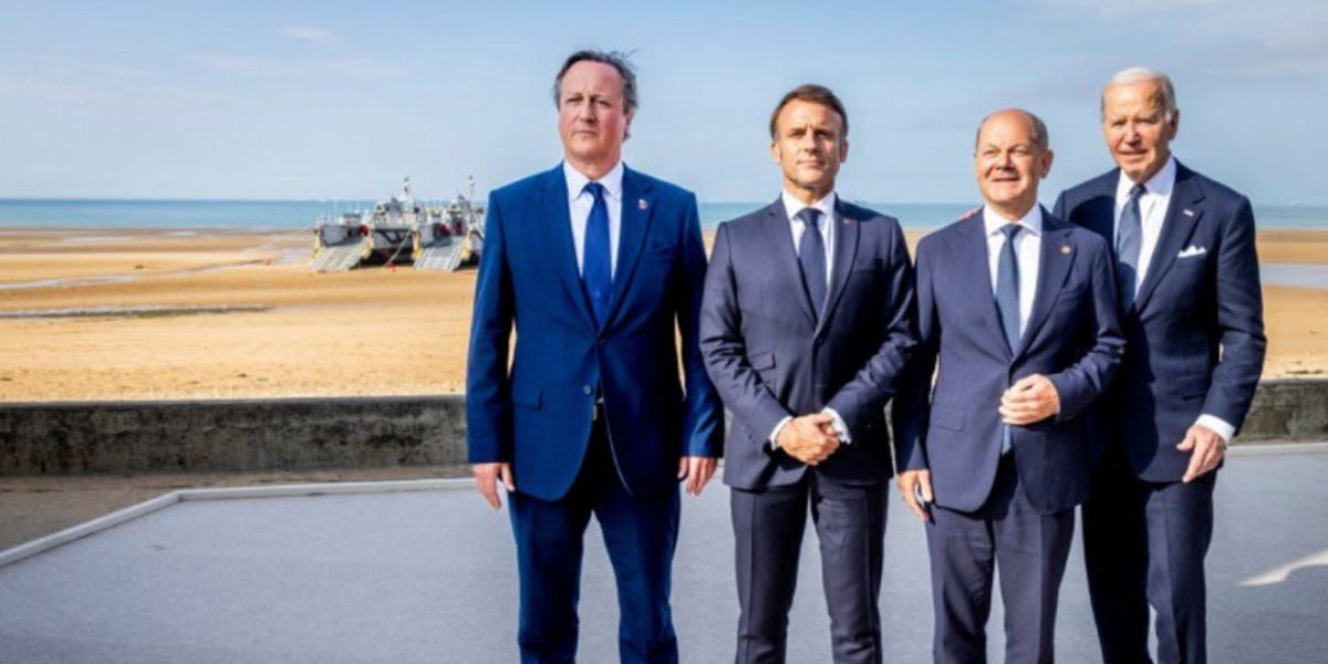 D-Day ritual humiliation - David Vance Substack