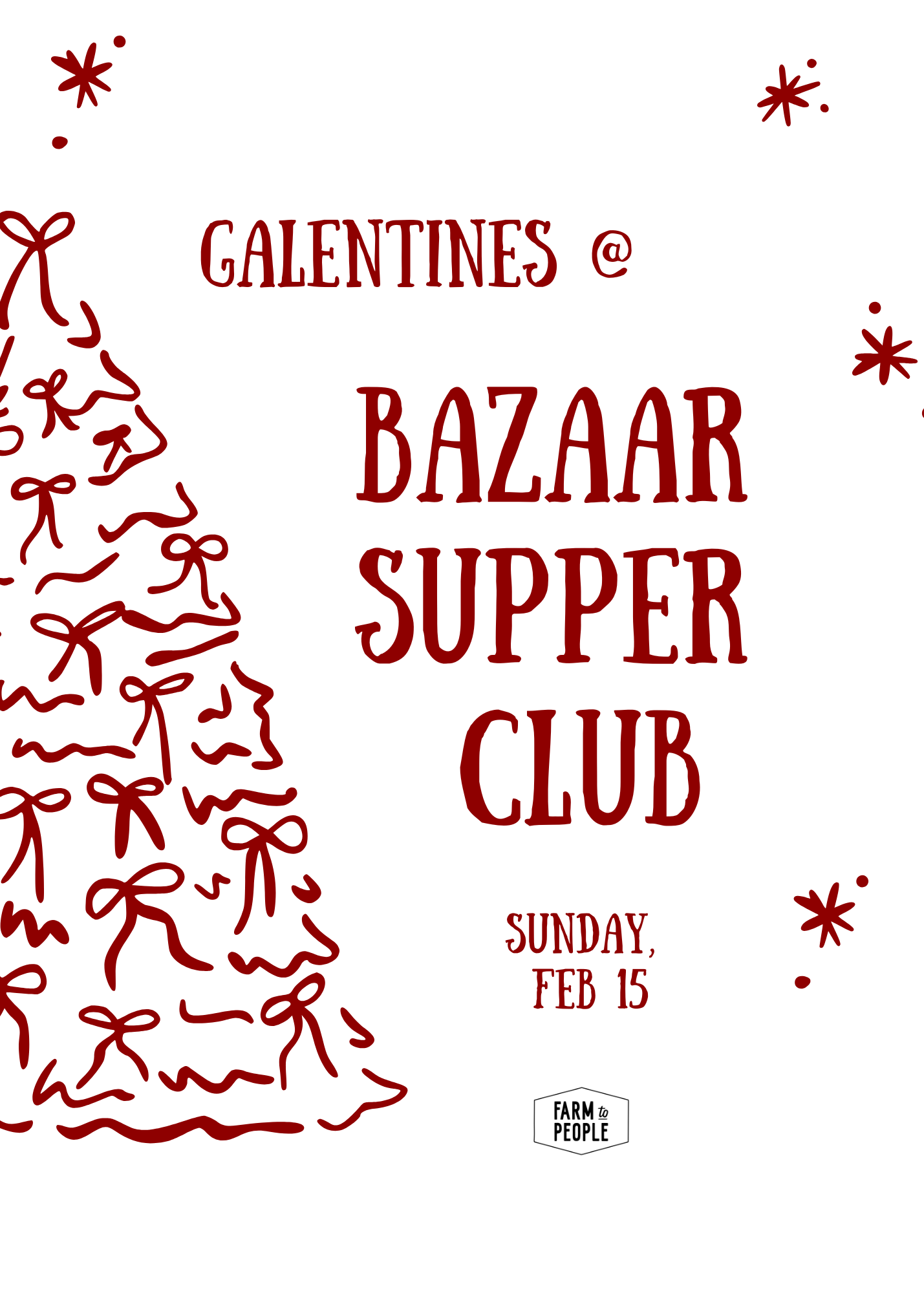 Bazaar Galentines Dinner Party - Bazaar Butter