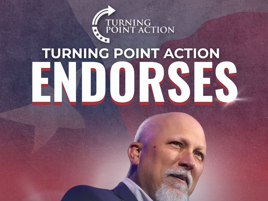 Turning Point Action Endorses Chip Roy for Texas AG, Sends Shockwaves ...
