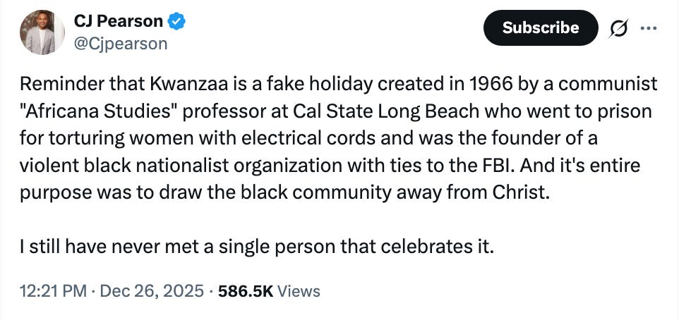 Comments - "A Fake Holiday." Why Kwanzaa Triggers the Same People Every ...