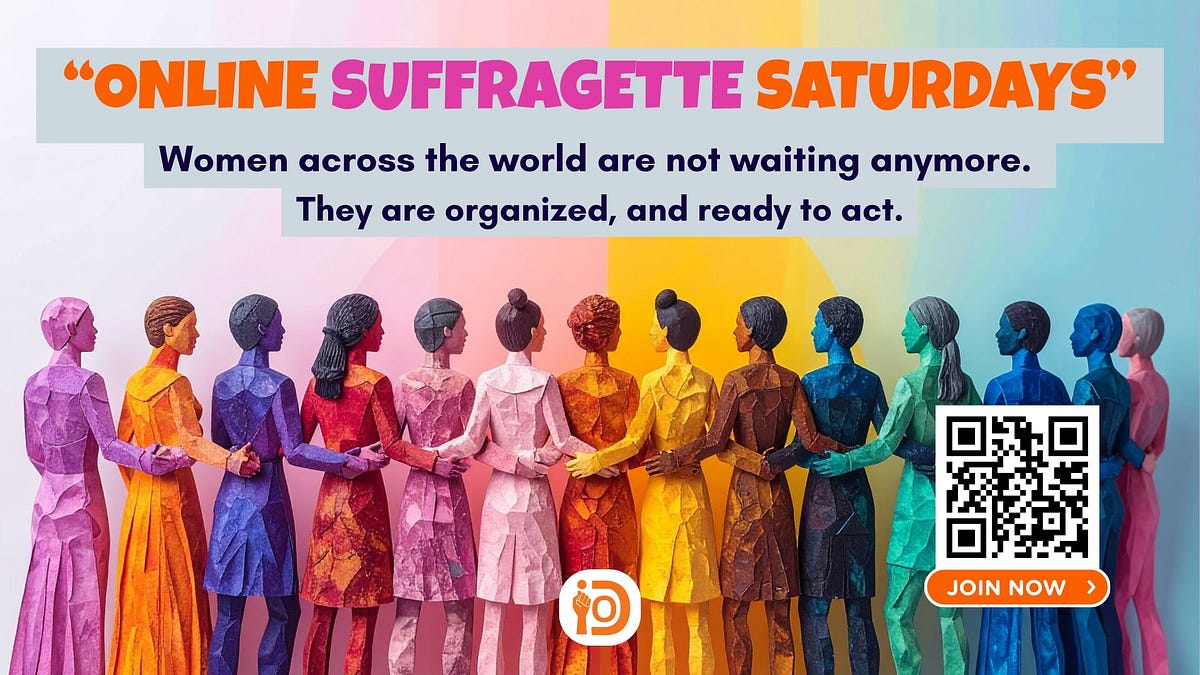 Online Suffragette Saturdays: The Next Great Women’s Movement Is Being ...