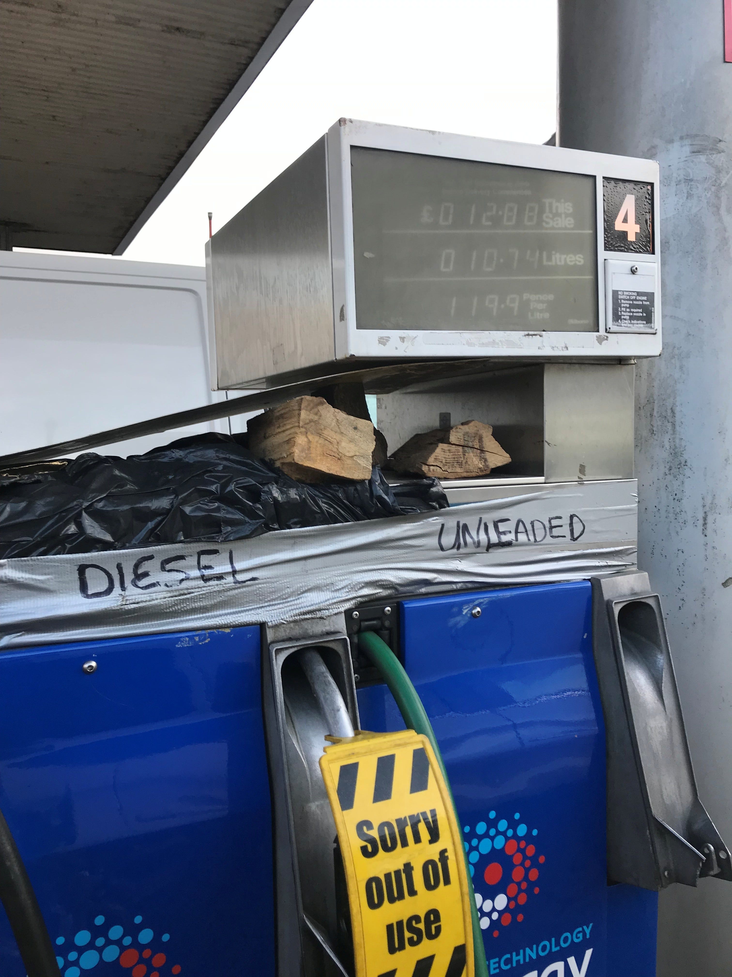 Running Out of Gas - by Ken Charman