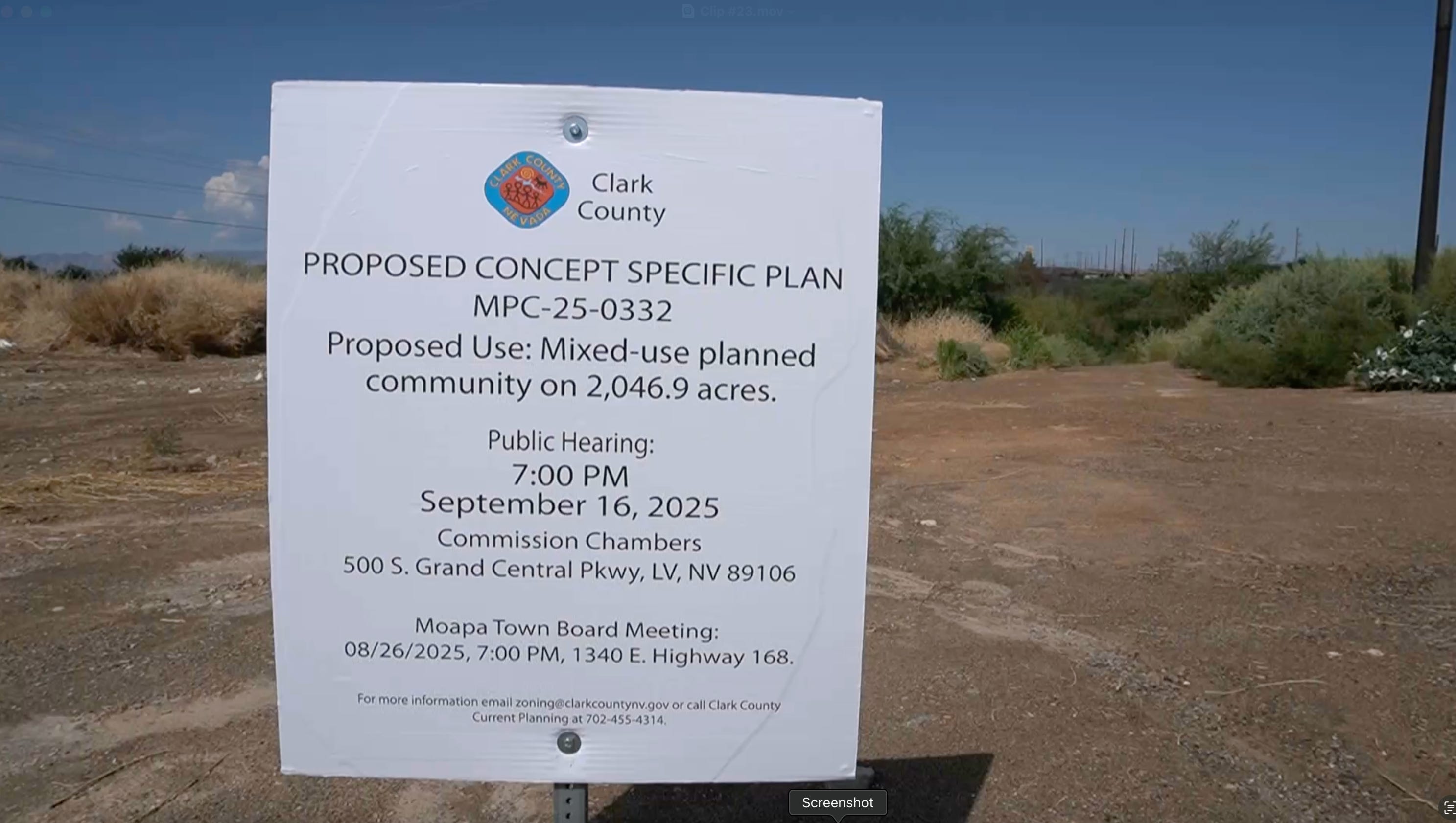 A New Town Inside an Old One? Moapa Residents Resist 2,000-Acre Proposal