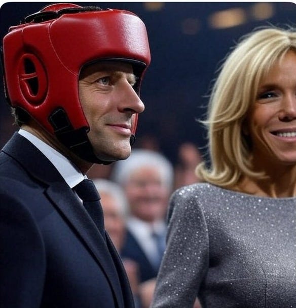 Here are the funniest Macron face slap memes