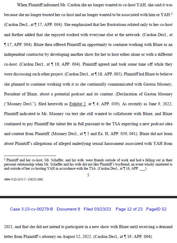 The Blaze Responds to Lawsuit From Sydney Watson