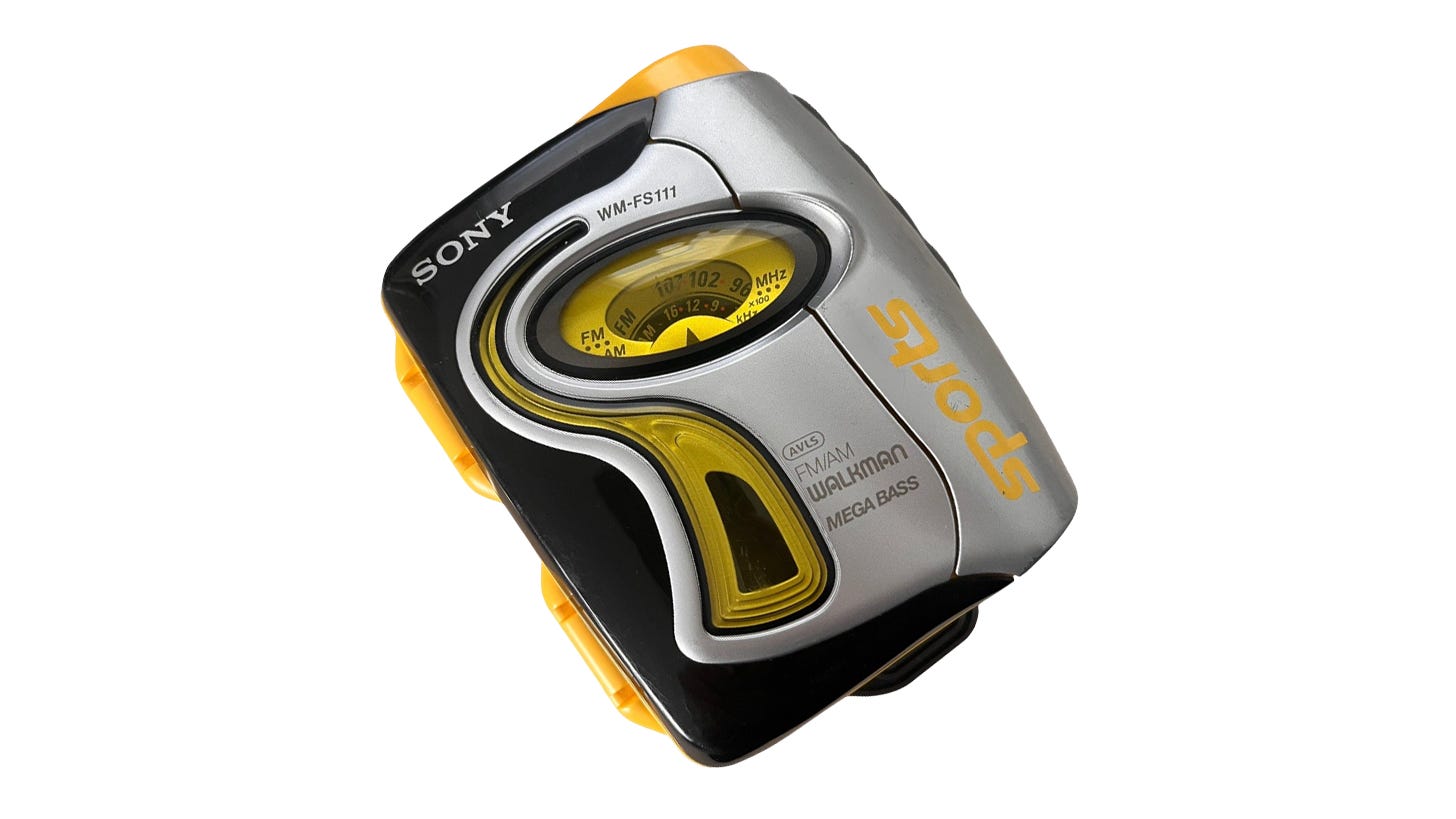 Sony Sports Walkman: A Visual History (1983–2001)