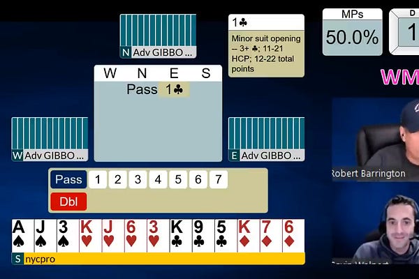 BRIDGE TEACHER | Rob Barrington | Substack